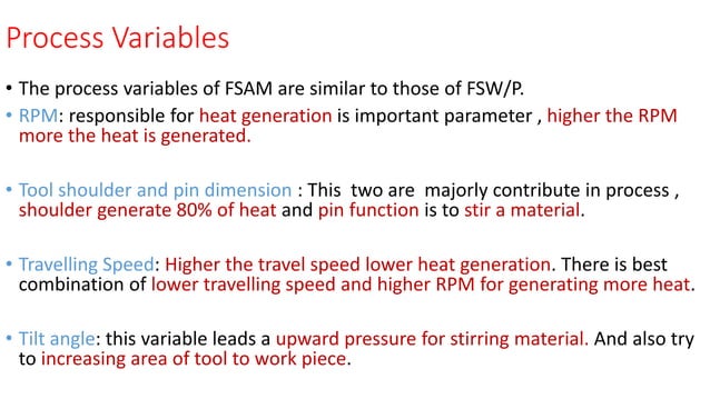 Friction Stir Additive Manufacturing Pptx Geology Science