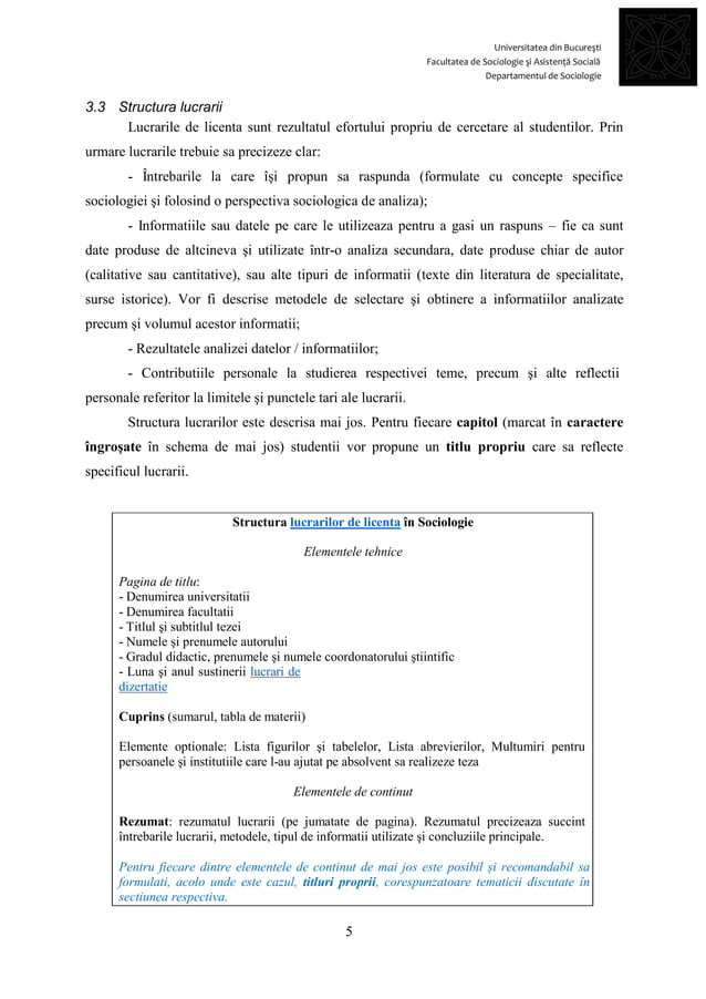 Lucrari de disertatie la comanda | PDF