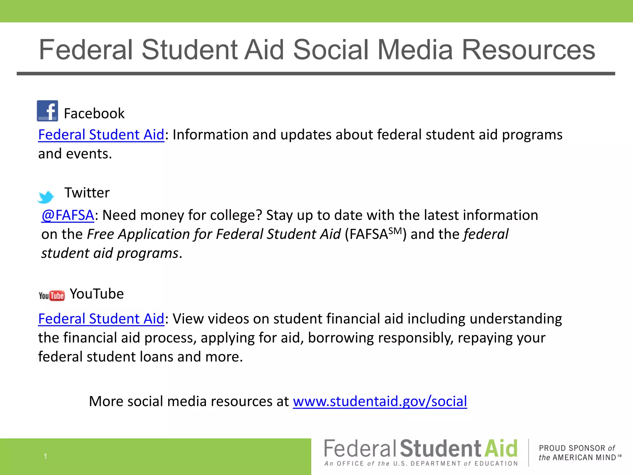 Fsa social media resources | PDF