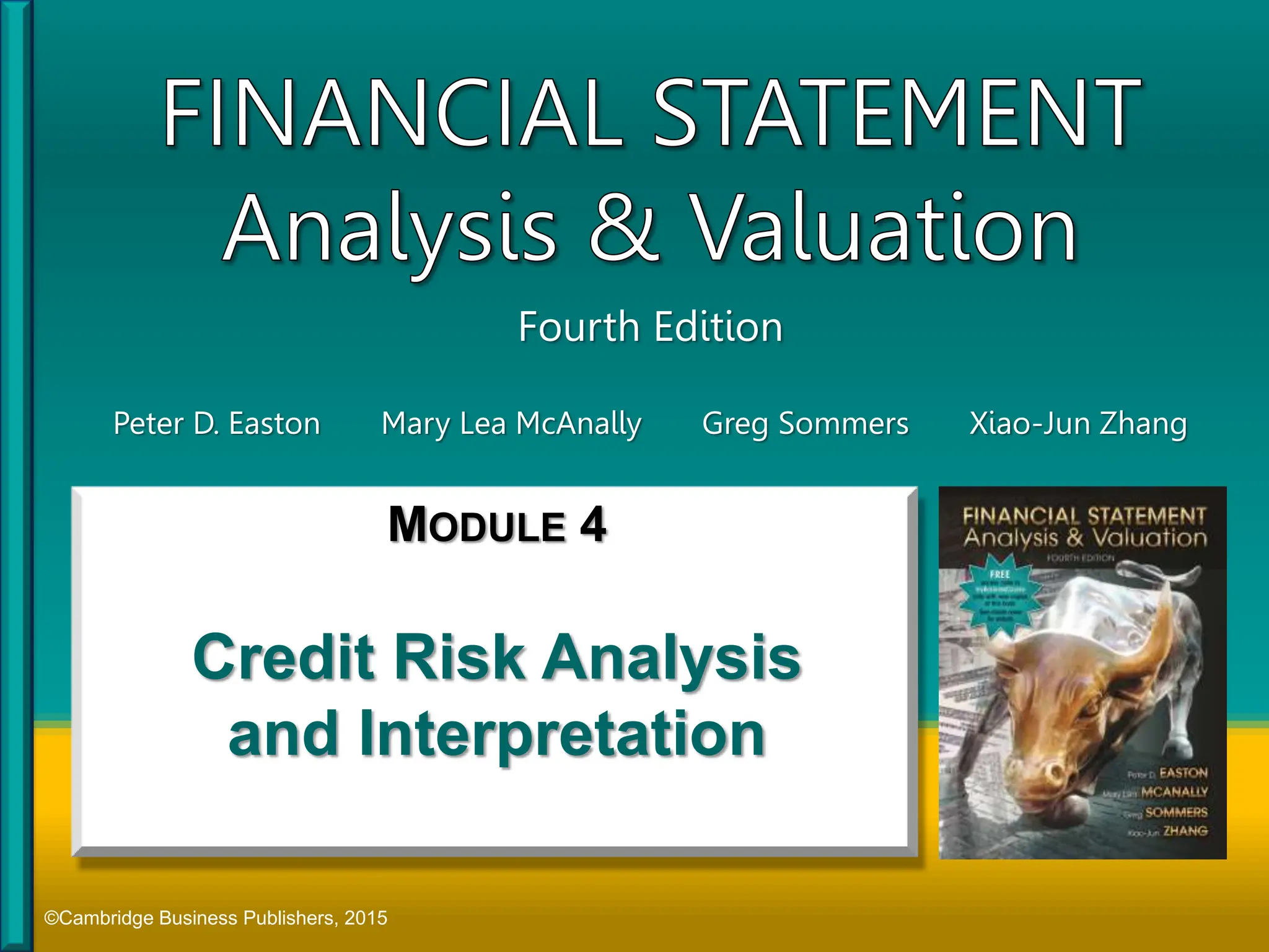 Credit Risk Analsis for financial Valuation. | PPTX