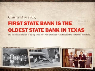 First State Bank | PPT