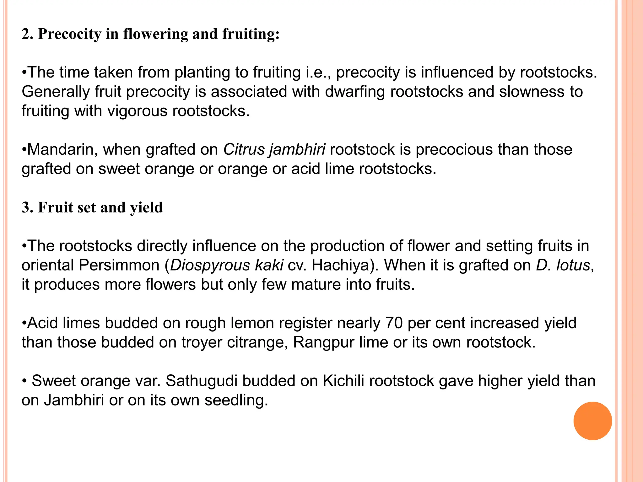 Rootstock scion and Interstock Relationship Selection of Elite Mother ...