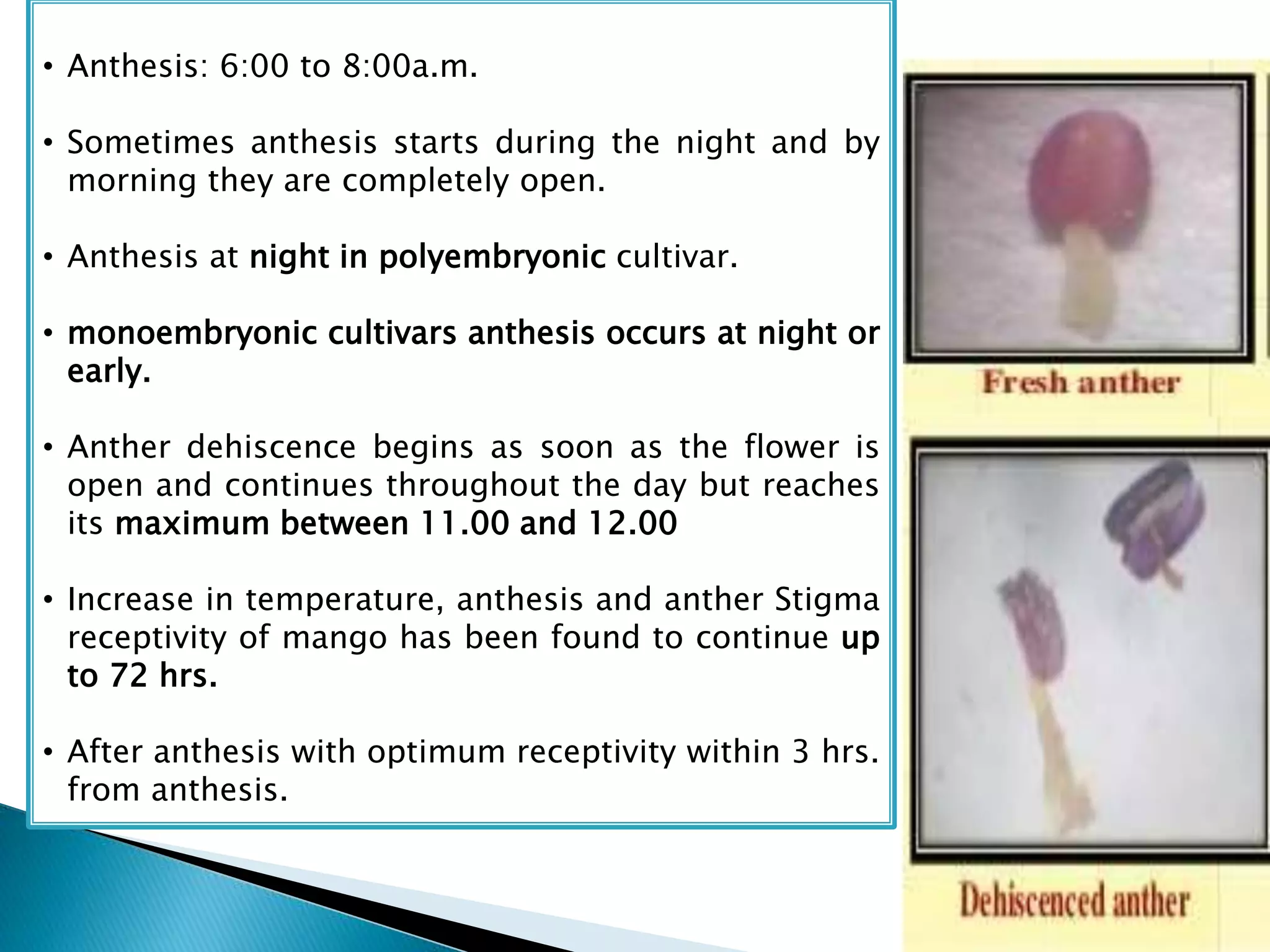 Physiology of flowering and fruiting of important fruit crops | PPTX
