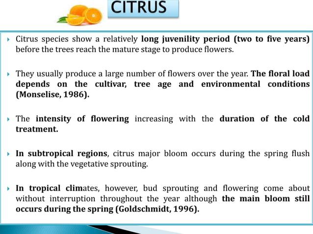 Physiology of flowering and fruiting of important fruit crops | PPTX