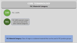 FSC chain of custody management system training | PPTX