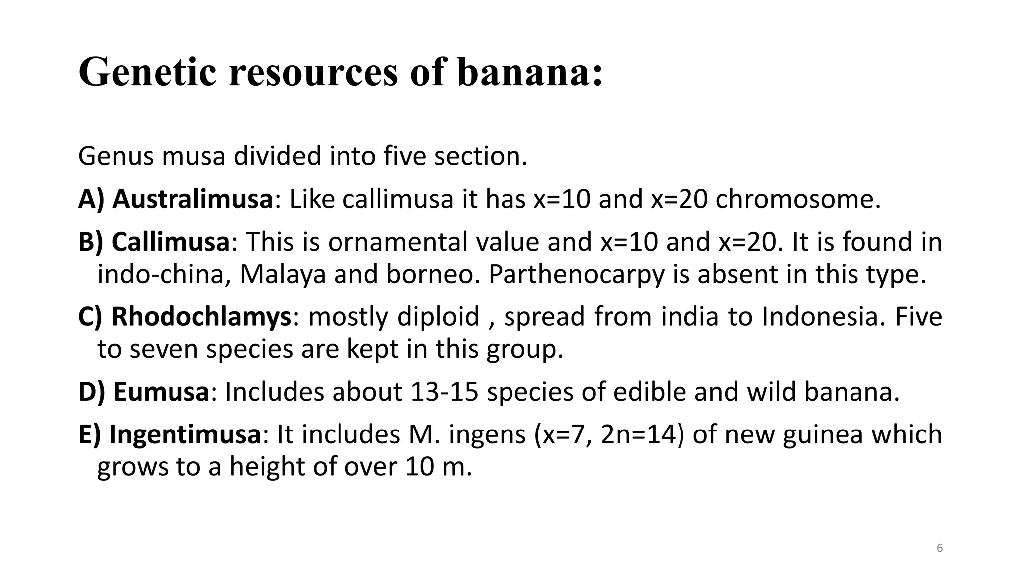 Breeding of Banana | PPTX