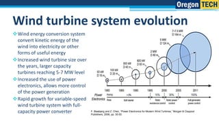 Full-scale converter for synchronous wind turbine generators | PPTX