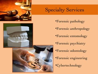 Forensics ch 1 notes | PPT