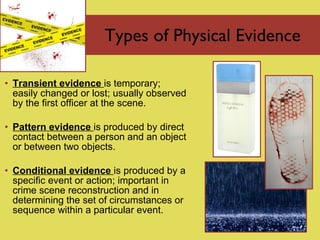 Forensics Ch 2 notes | PPT