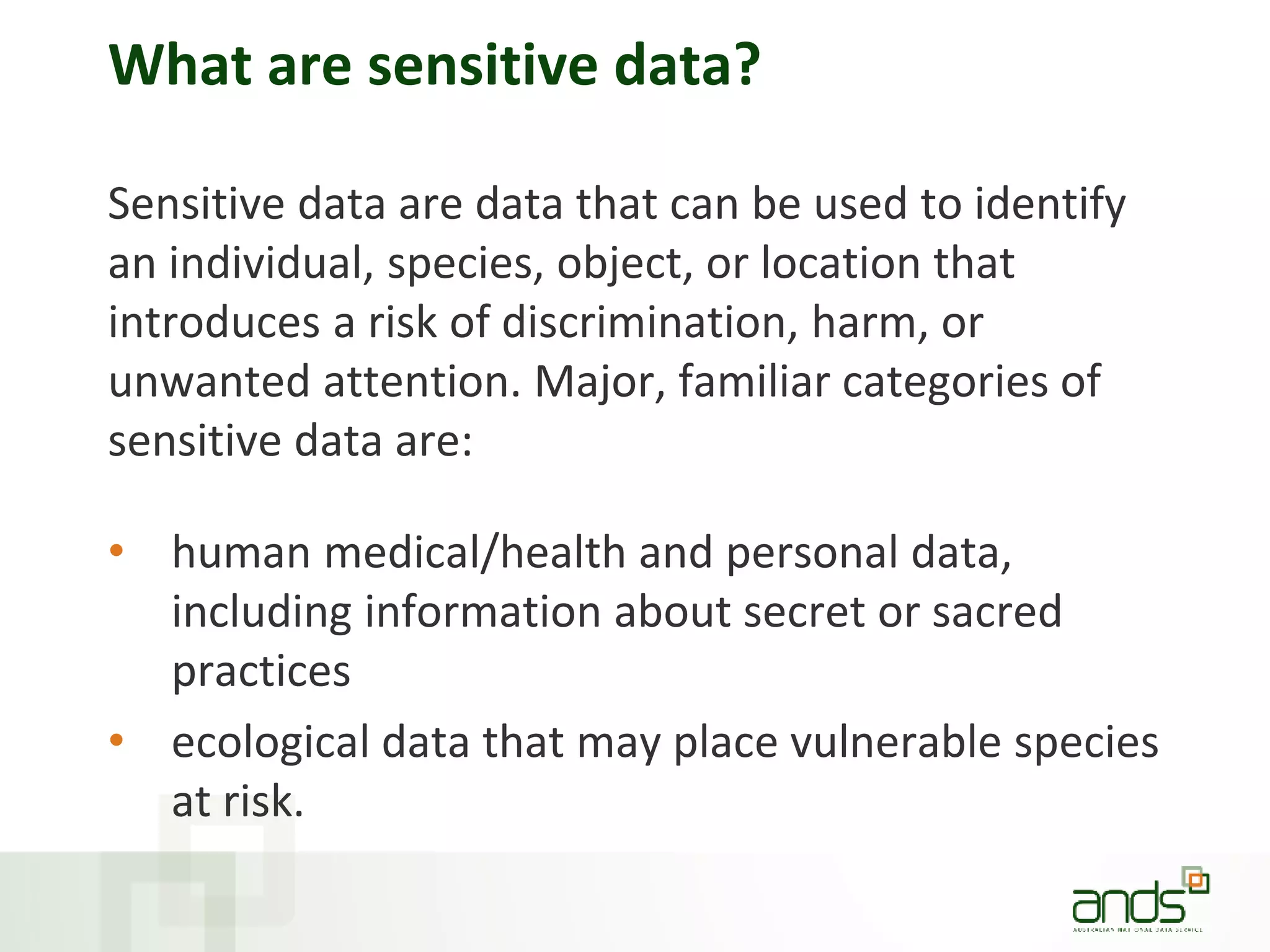 FSCI Sharing sensitive data | PPTX