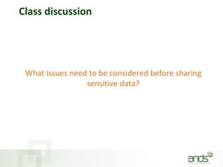 FSCI Sharing sensitive data | PPTX