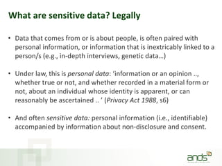 FSCI Sharing sensitive data | PPTX
