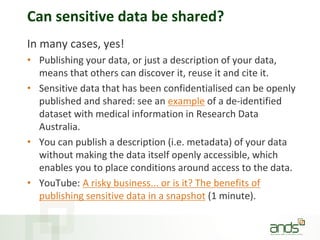 FSCI Sharing sensitive data | PPTX