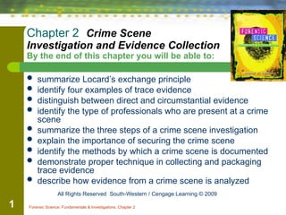 FORENSIC SCIENCE CRIME SCENE INVESTIGATION | PPT