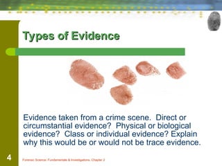 FORENSIC SCIENCE CRIME SCENE INVESTIGATION | PPT
