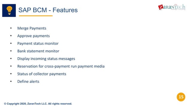 FSCM - Treasury - Bank Communication Management.pptx | Business Banking ...