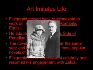 F Scott Fitzgerald | PPTX