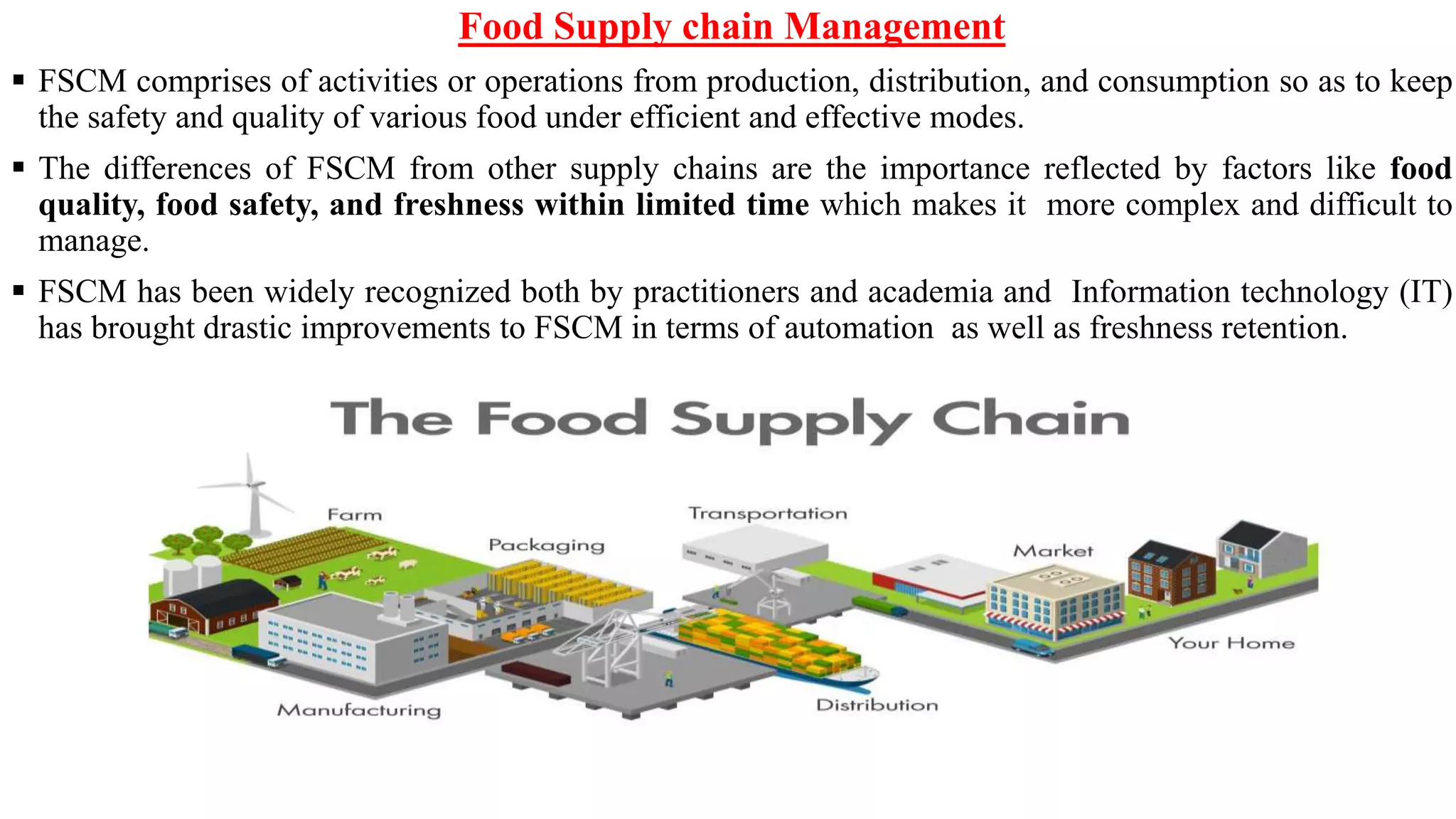 FOOD SUPPLY CHAIN - RISK MANAGEMENT | PPTX | Food Industry | Industries