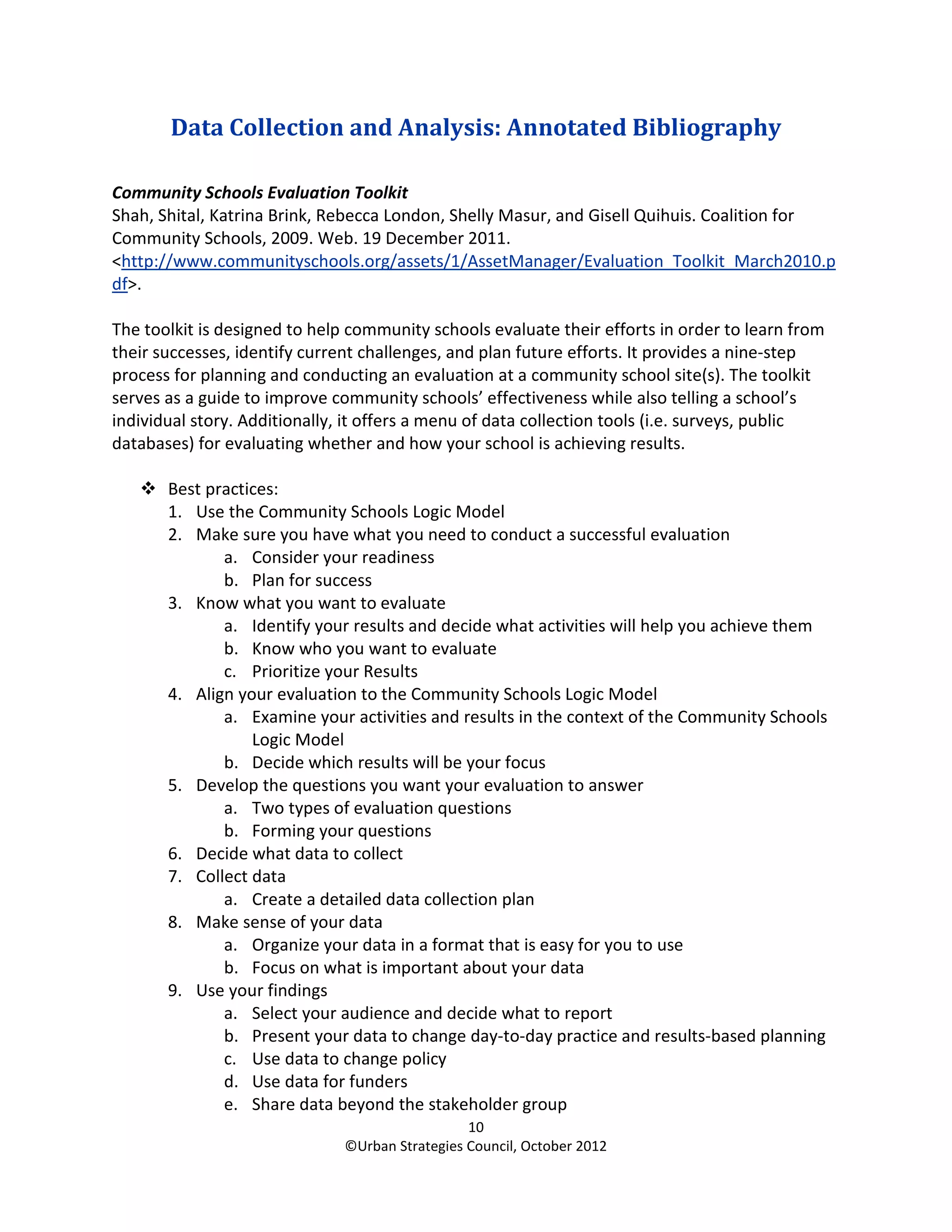 Data Collection & Analysis | PDF