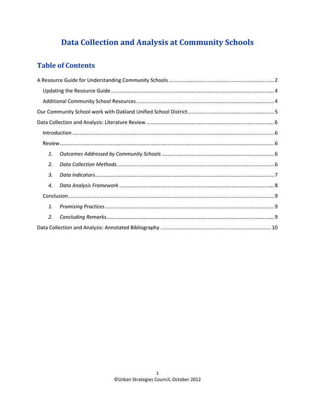 Data Collection & Analysis | PDF