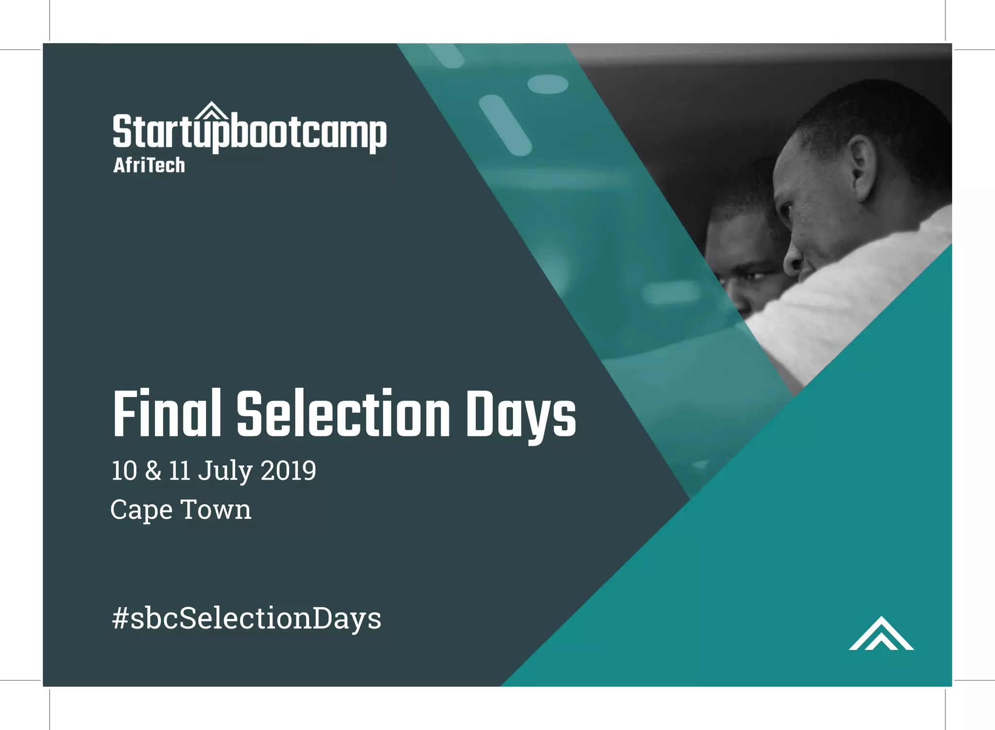 Startupbootcamp AfriTech Final Selection Days 2019 | PPT