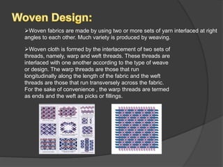 FABRIC STRUCTURE & DESIGN | PPTX