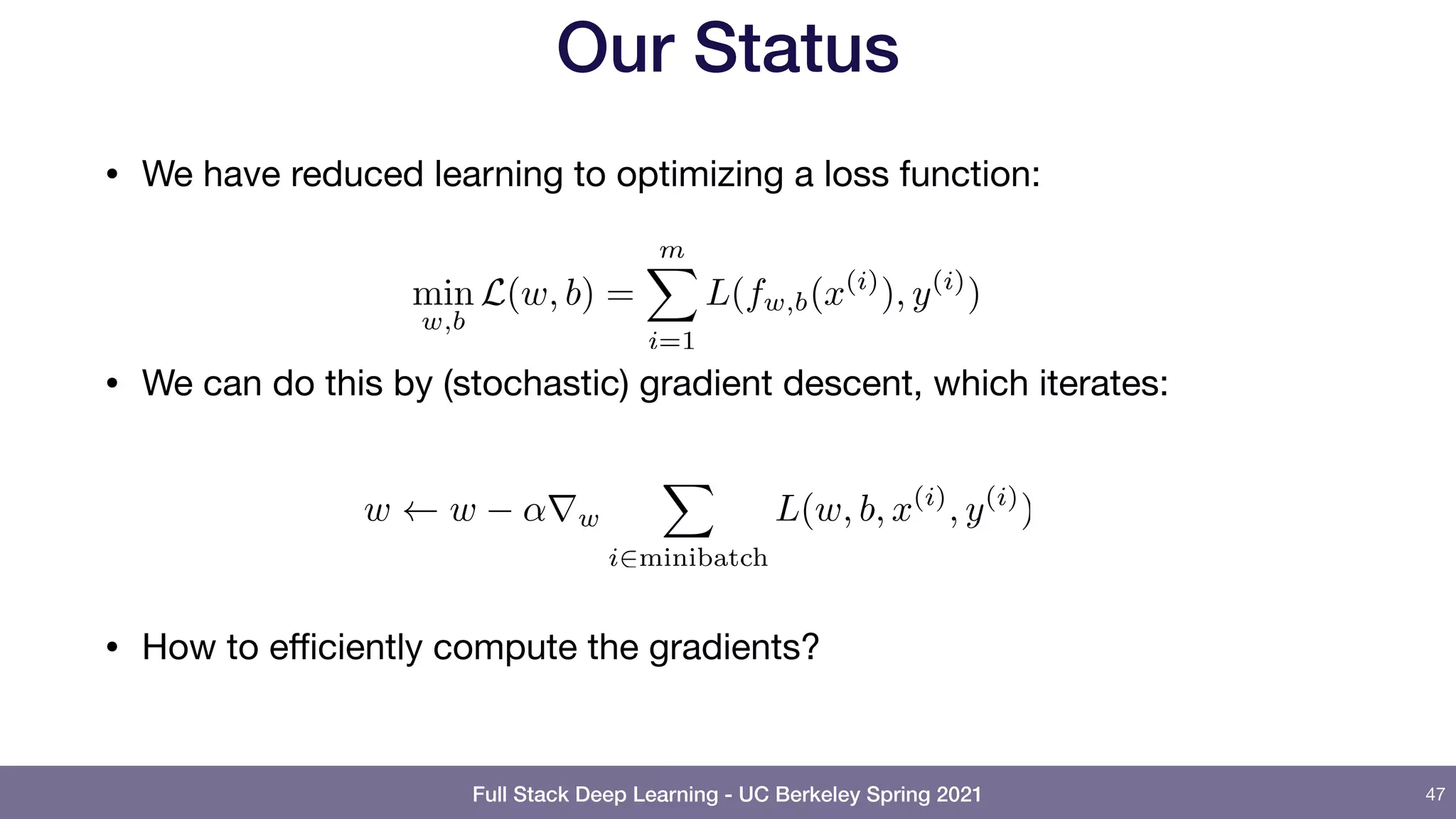 Lecture 1: Deep Learning Fundamentals - Full Stack Deep Learning ...