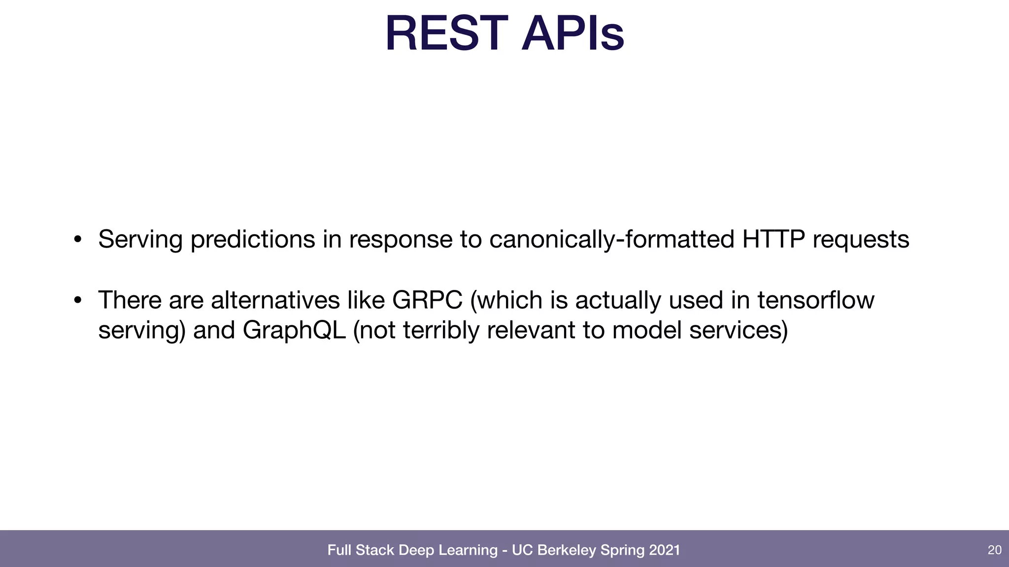 Lecture 11 Ml Deployment And Monitoring Full Stack Deep Learning
