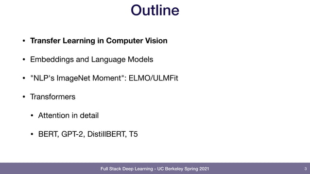 Lecture 4: Transformers (Full Stack Deep Learning - Spring 2021) | PDF | Artificial Intelligence ...