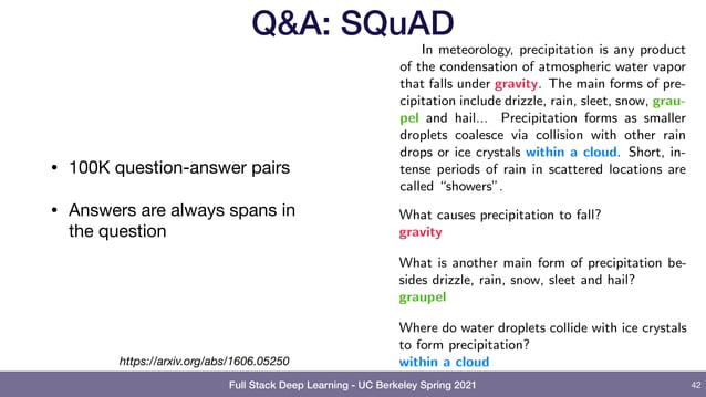 Lecture 4: Transformers (Full Stack Deep Learning - Spring 2021) | PDF | Artificial Intelligence ...