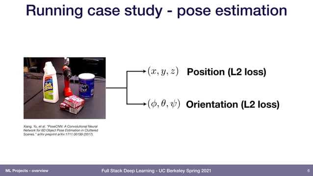 Lecture 5: ML Projects (Full Stack Deep Learning - Spring 2021) | PPT