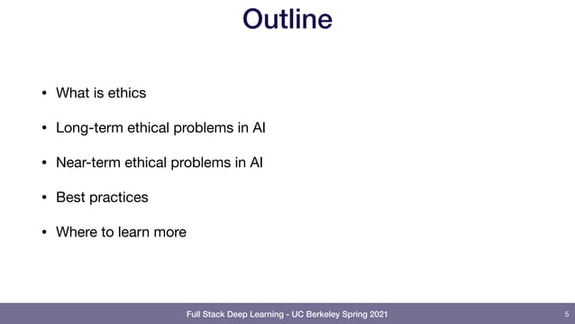 Lecture 9: AI Ethics (Full Stack Deep Learning - Spring 2021) | PDF | Artificial Intelligence ...