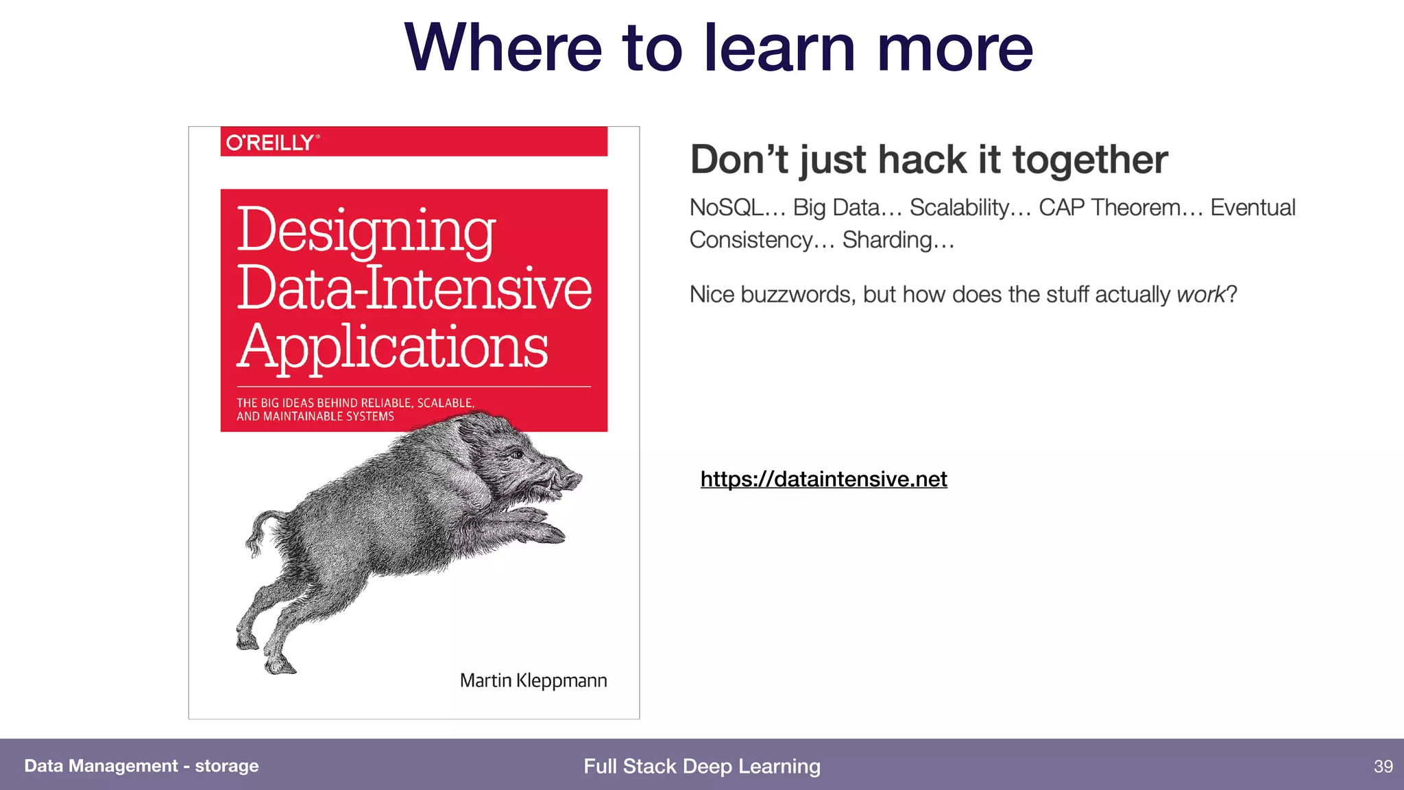 Data Management - Full Stack Deep Learning | PDF