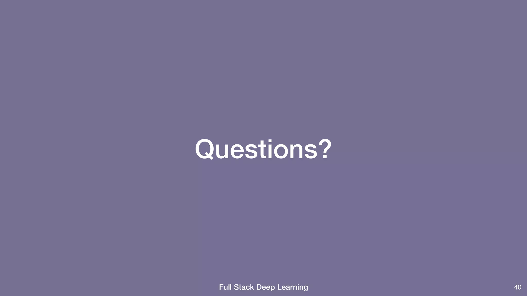 Data Management - Full Stack Deep Learning | PPT