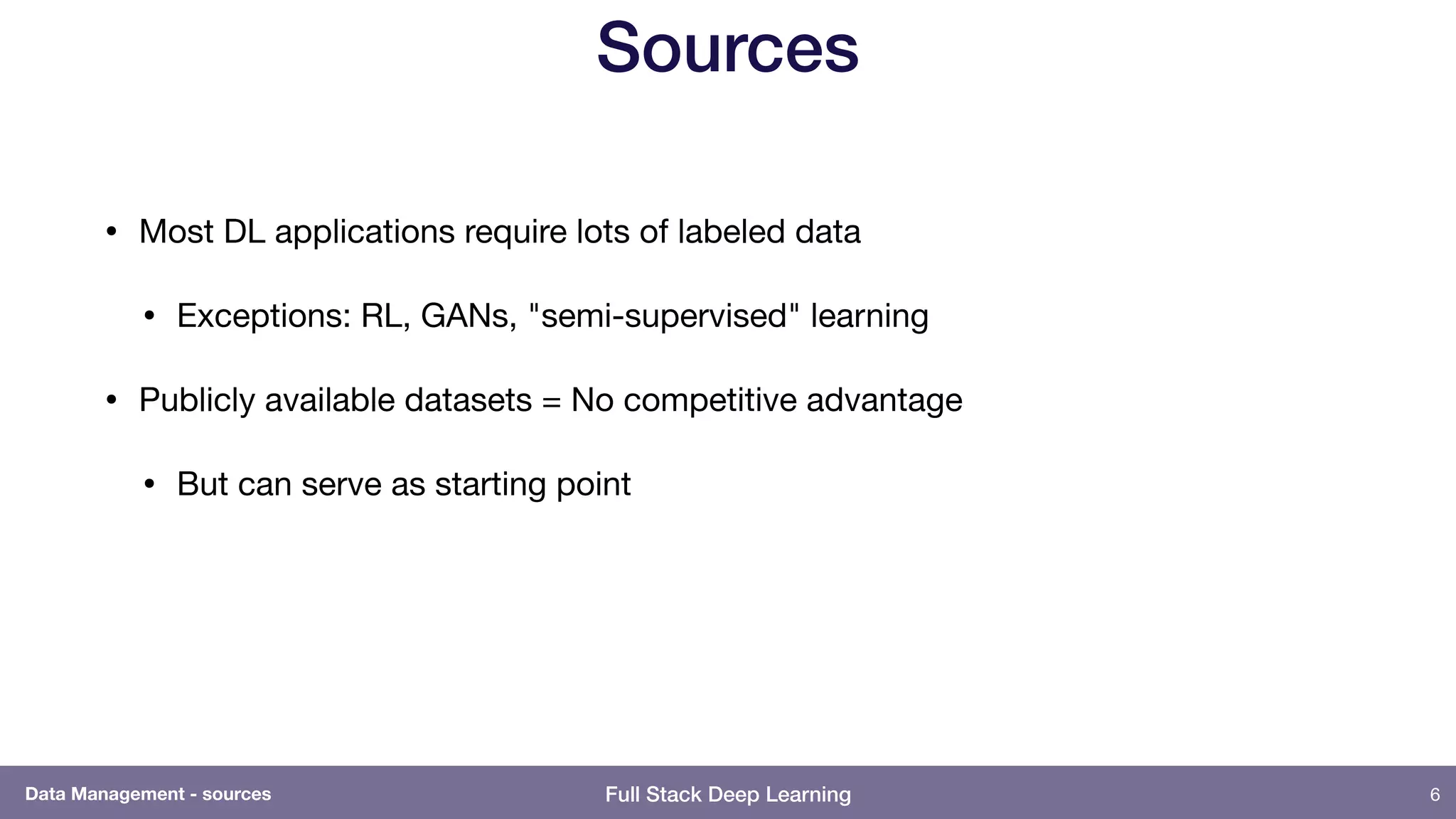 Data Management - Full Stack Deep Learning | PDF