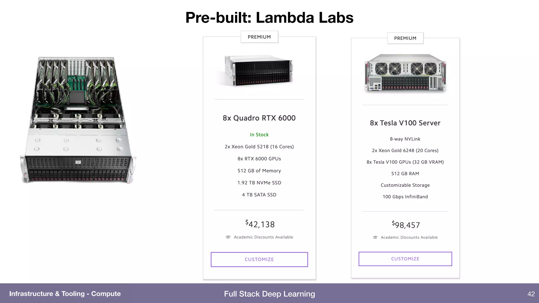 Infrastructure and Tooling - Full Stack Deep Learning | PPT