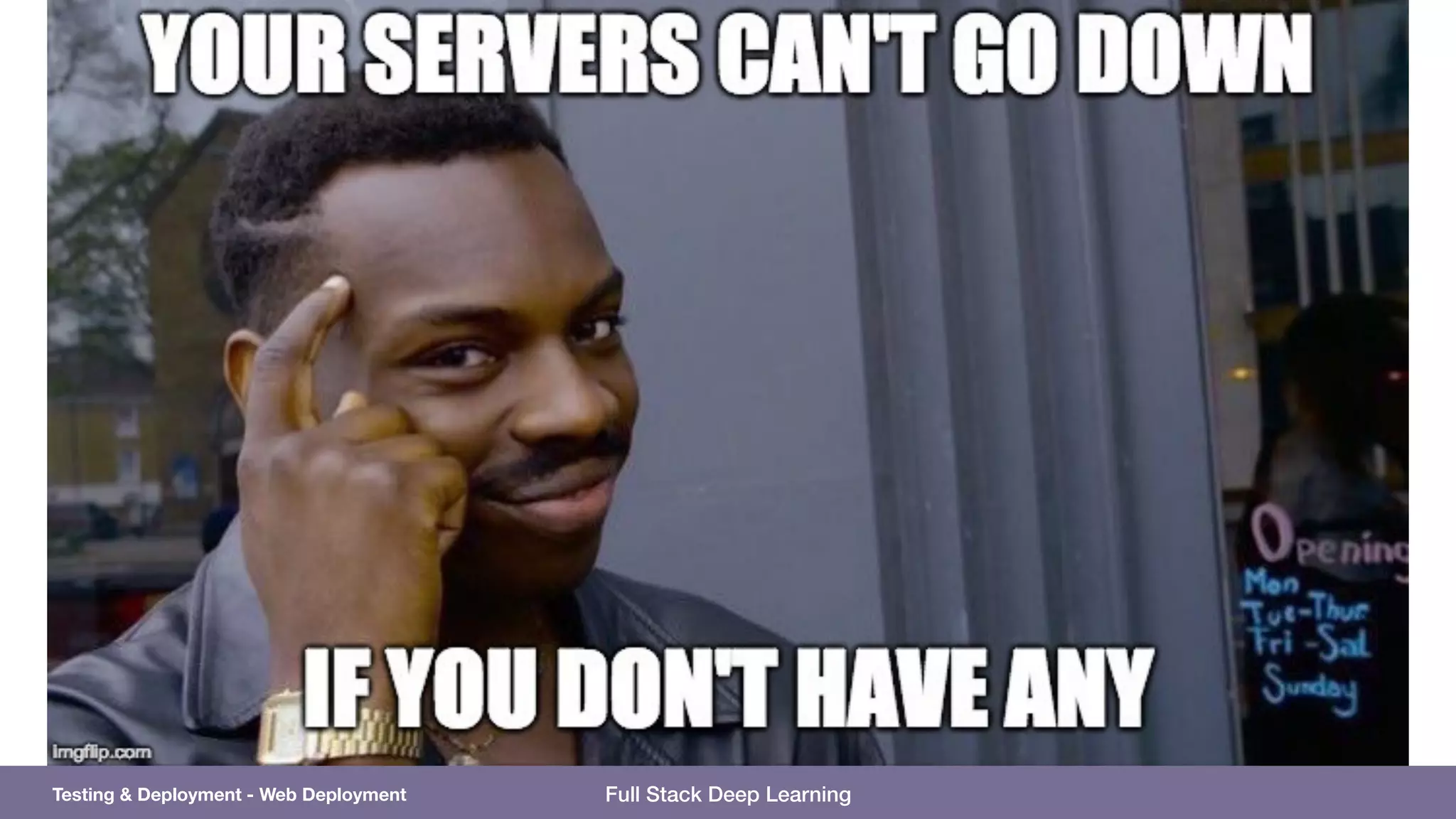 Testing And Deployment Full Stack Deep Learning Ppt