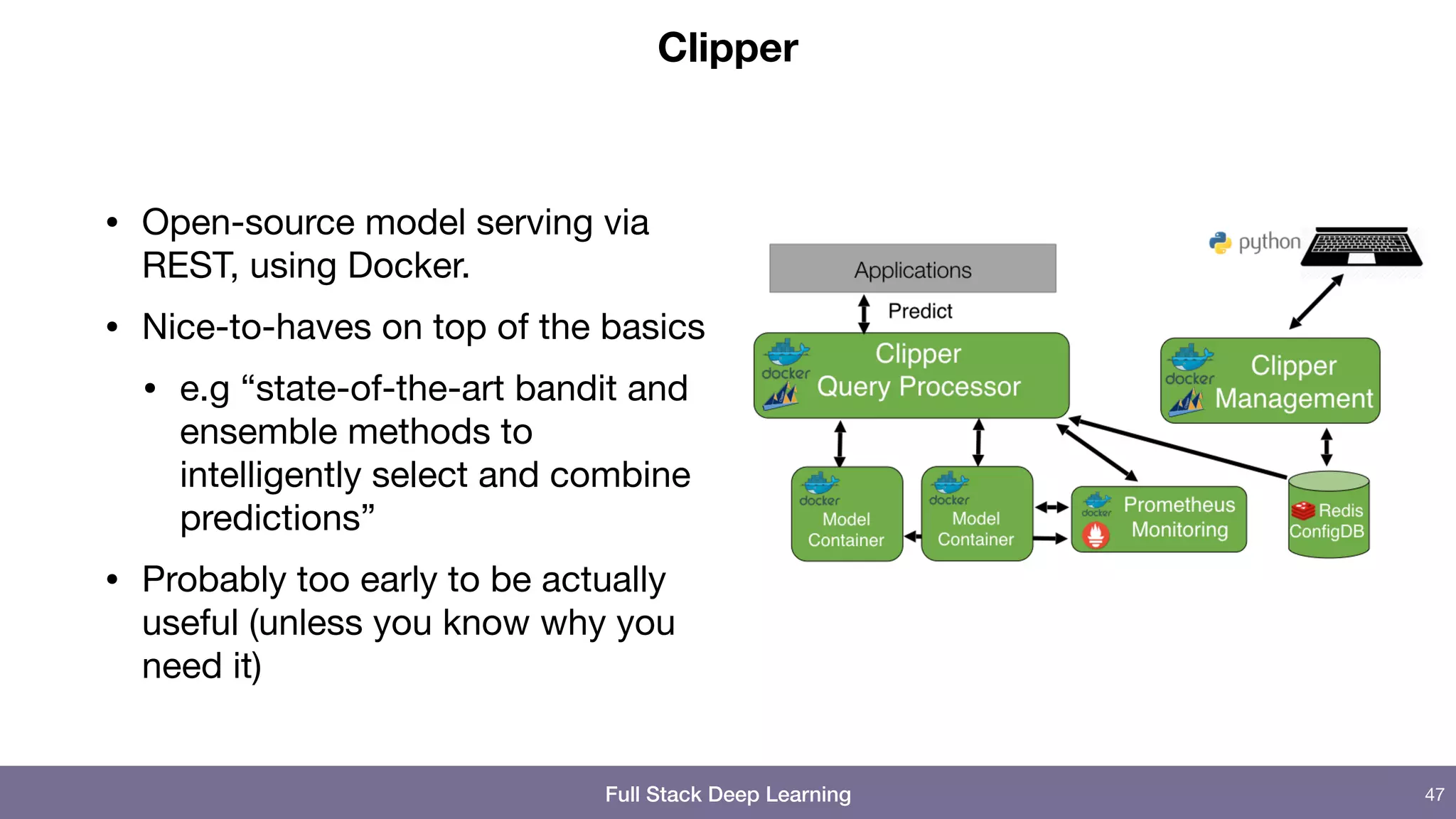 Testing And Deployment Full Stack Deep Learning Ppt