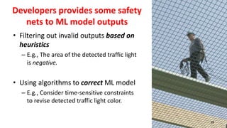 A first look at the integration of machine learning models in complex ...