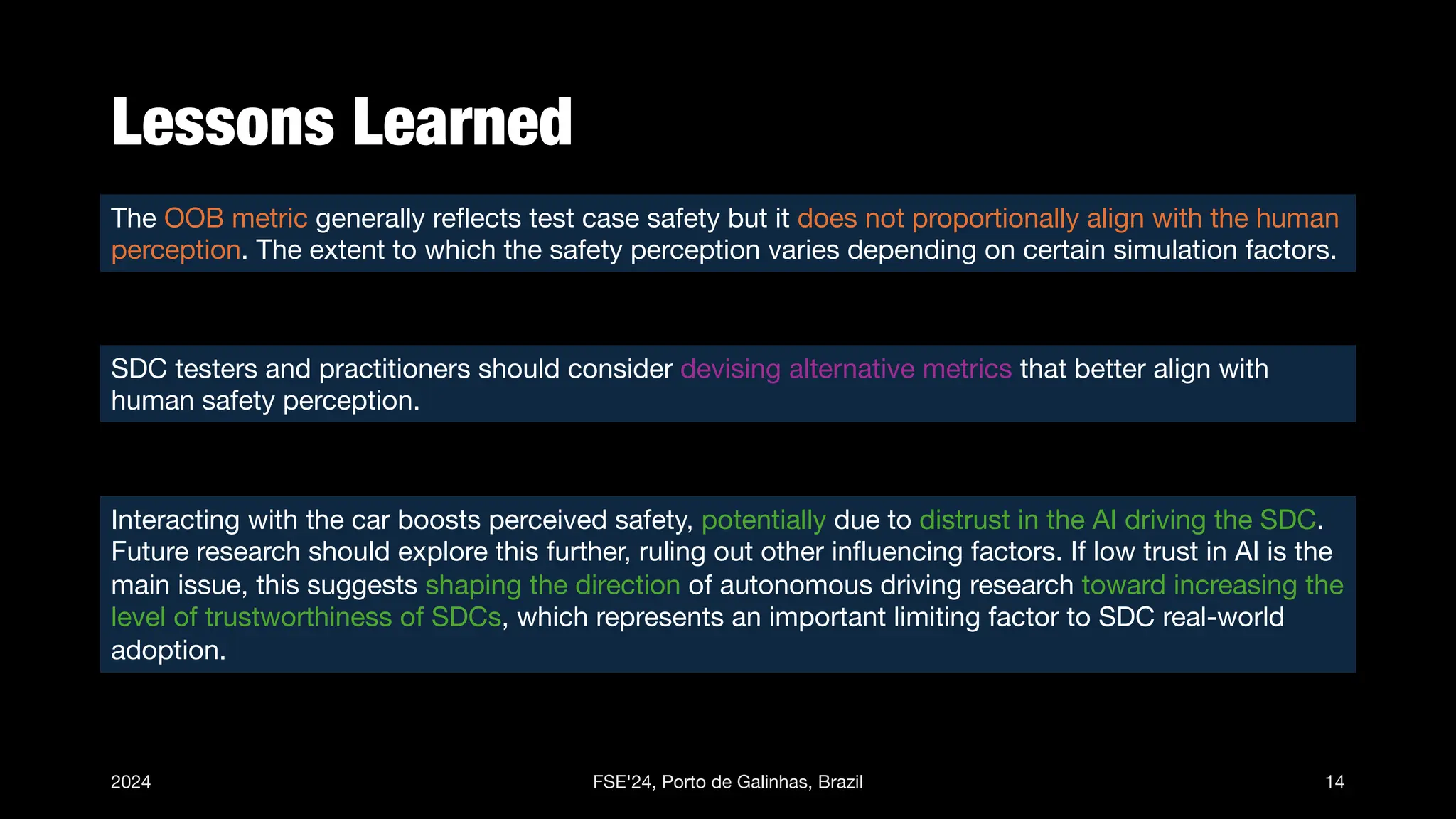 How Does Simulation Based Testing For Self Driving Cars Match Human Perception Ppt