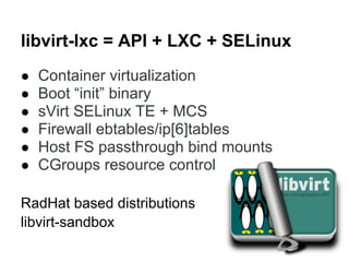 Security of Linux containers in the cloud | PPT