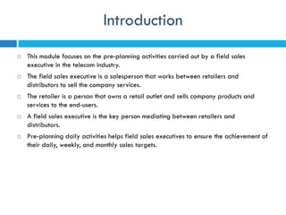Field Sales Executive (Telecom Retail) | PPT