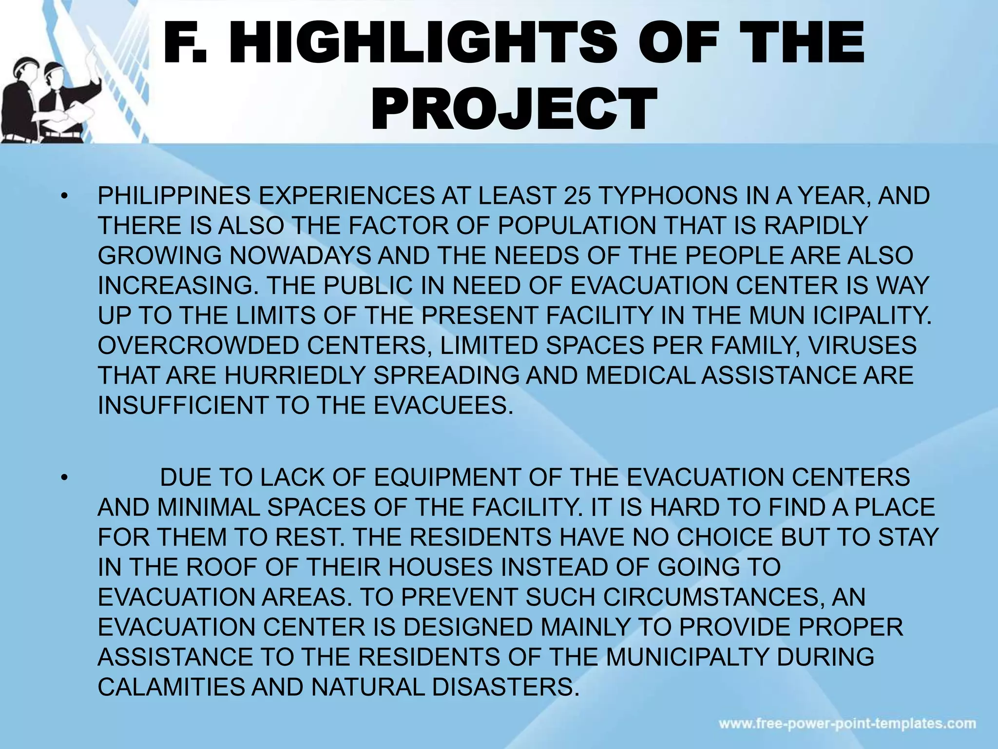 Evacuation Center Field Study.ppt