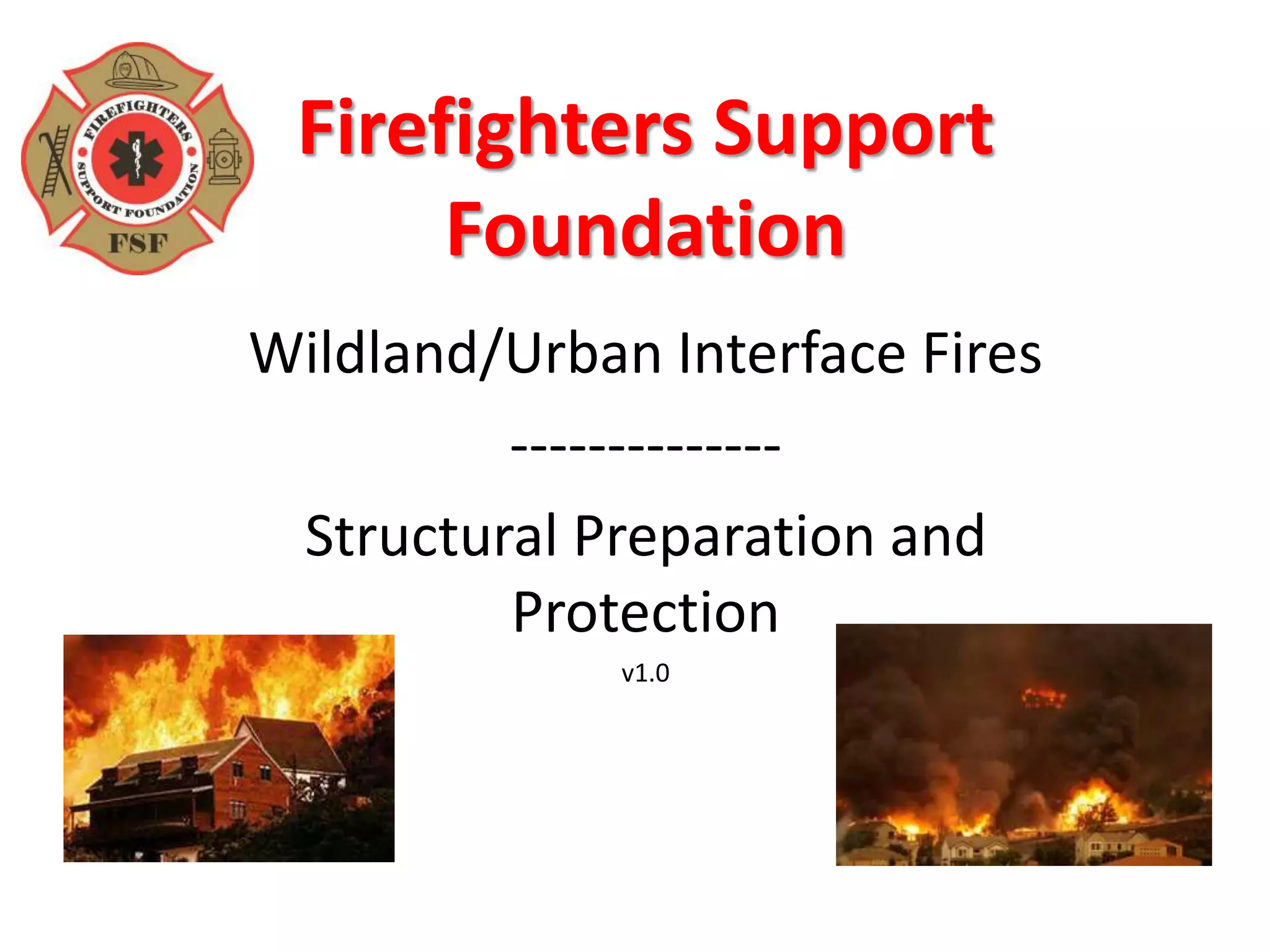 Fsf wildland-urban-interface | PPSX