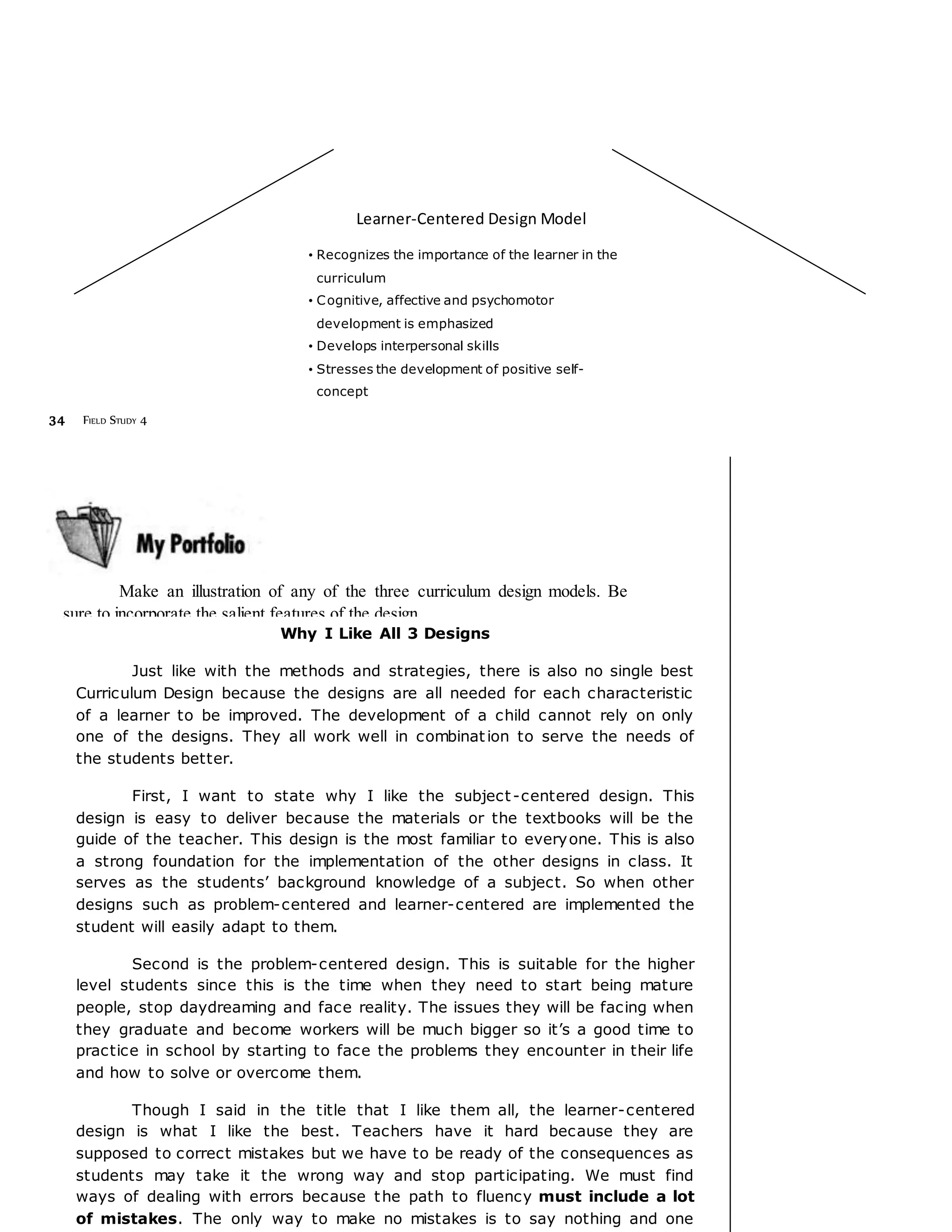 Field Study 4 Exploring the Curriculum | DOCX