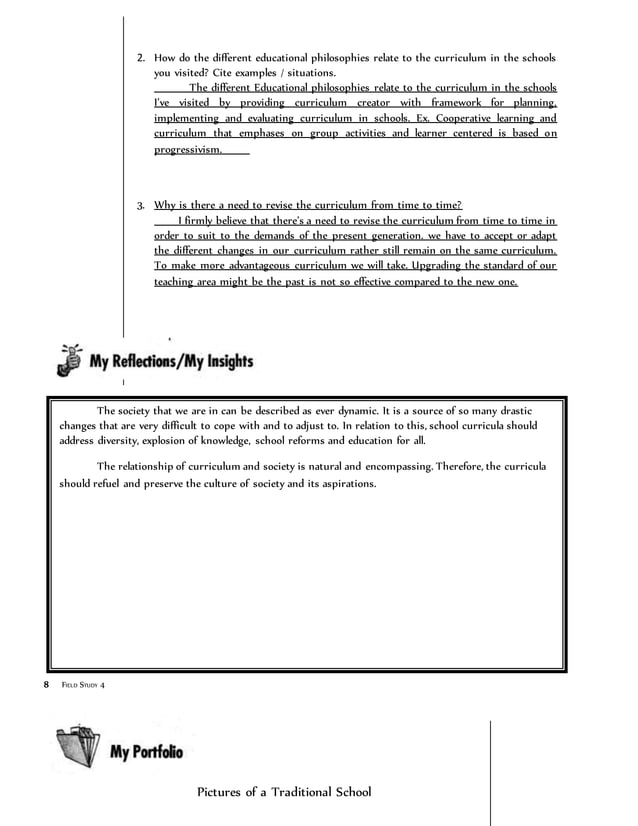 Field Study 4 Exploring the Curriculum | DOCX