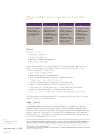 Effective management of customer collection and dispute resolution | PDF