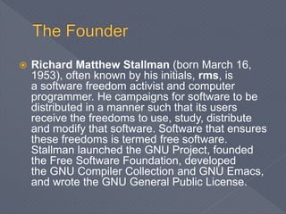 Fsf philosophy | PPT