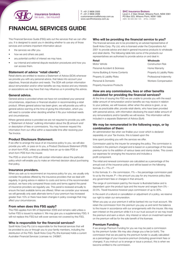 Financial Services Guide | PDF