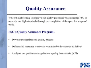 FSG Presentation | PPT